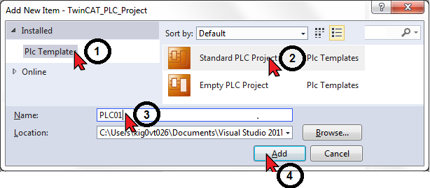TwinCAT 3 project with CODESYS PLC